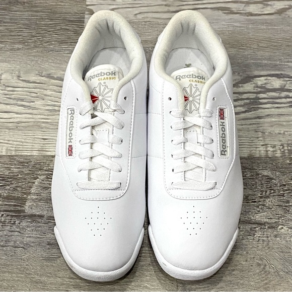 Reebok | Shoes | Reebok Classic Princess White Lace Up Sneakers | Poshmark